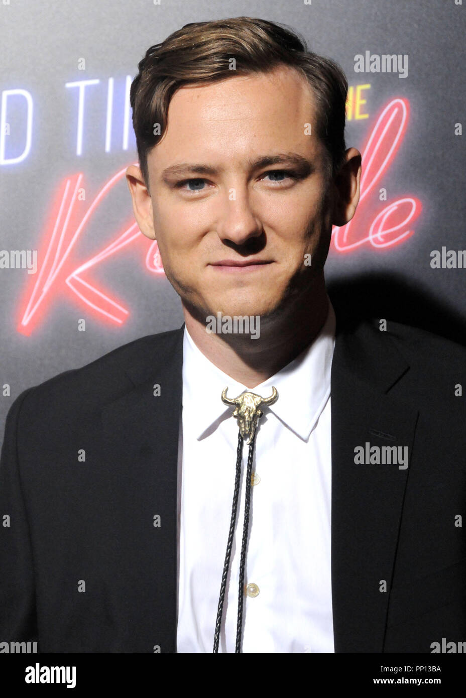 Hollywood, USA. 22 September 2018. Actor Lewis Pullman attends the ...