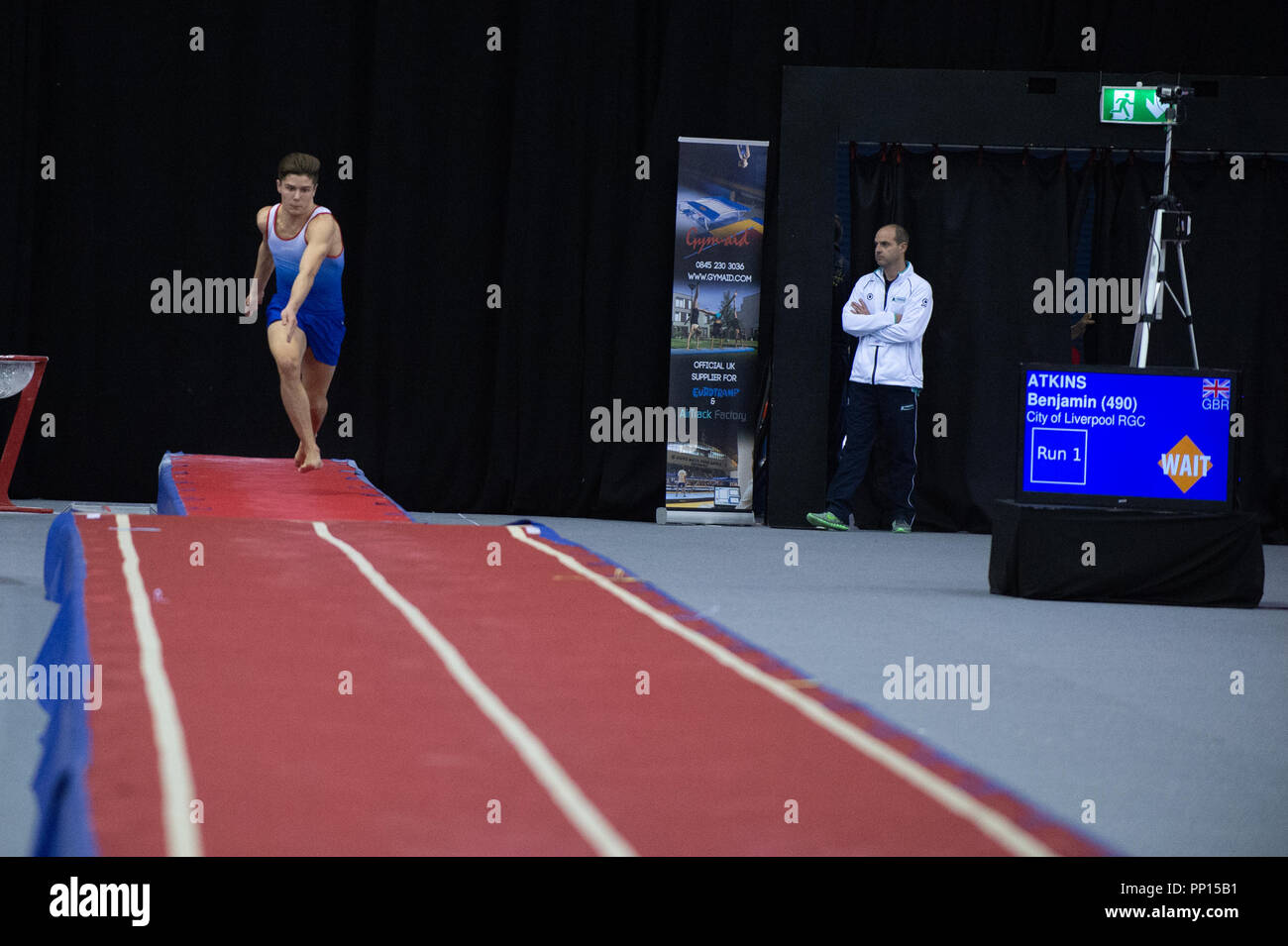 Birmingham, UK. 22nd September 2018. Jaydon Paddock, City of Birmingham ...