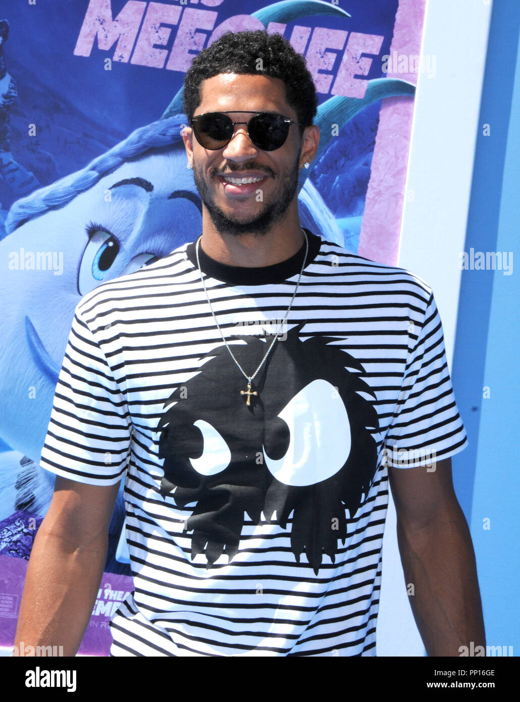 California, USA. 22 September 2018. American Basketball player Josh ...