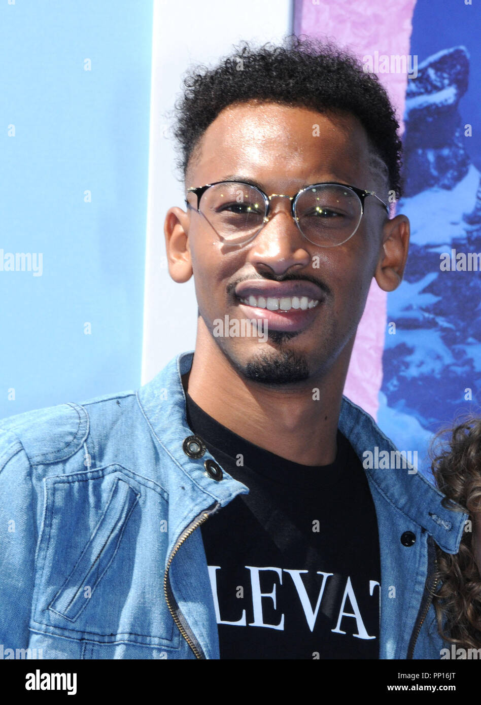California, USA. 22 September 2018. Football player Jonathan Williams ...