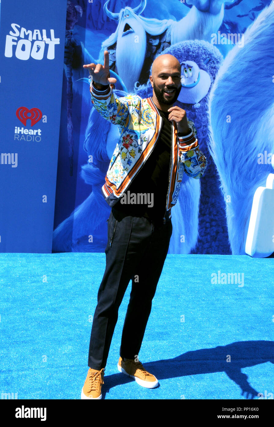 California, USA. 22 September 2018. Rapper Common attends Group ...