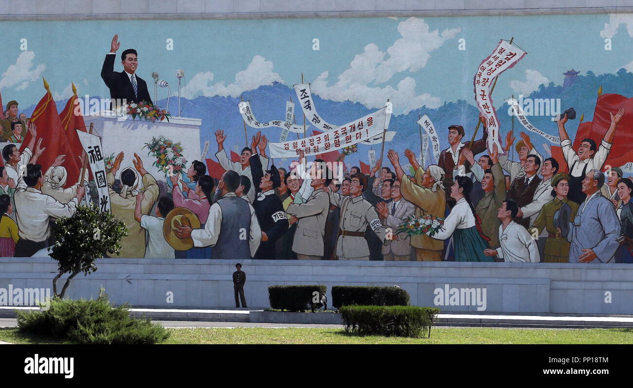 Kim Il Sung Mural High Resolution Stock Photography and Images - Alamy