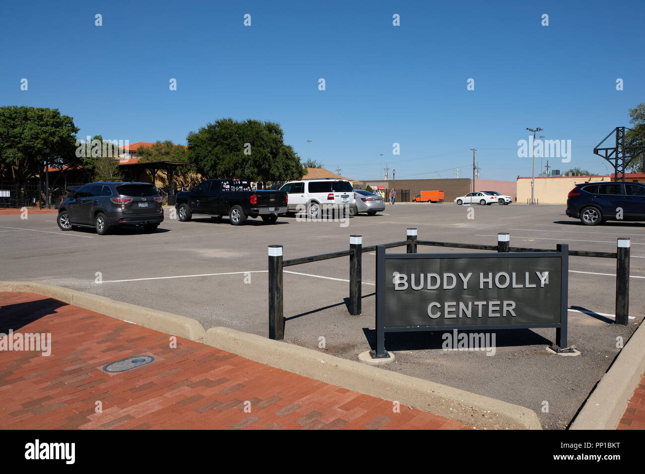 Sign at the Buddy Holly Center in Lubbock, Texas, USA Stock Photo - Alamy