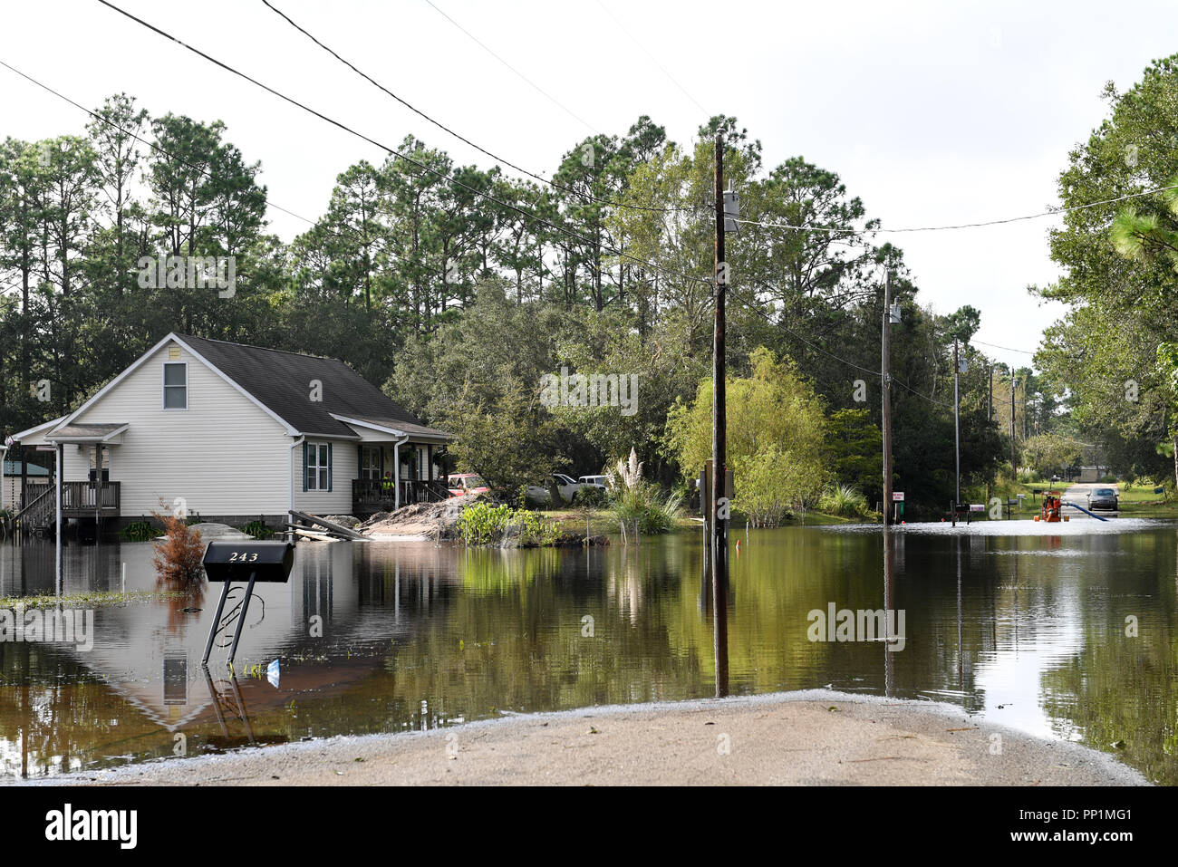 Many homes were impacted by flooding from the torrential rain caused by ...