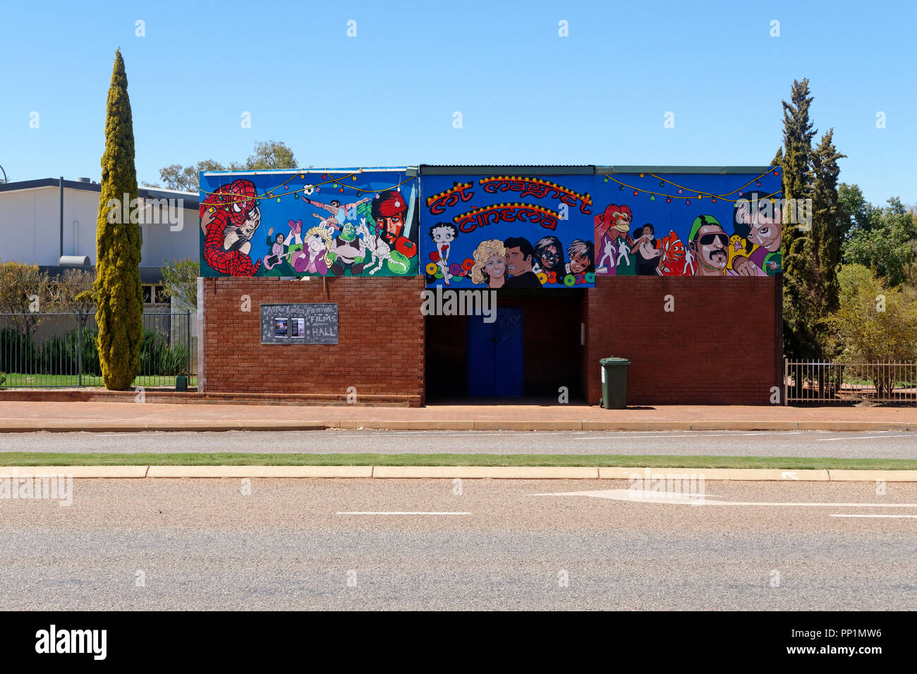 Australian Gold mining town picture theatre, Mount Magnet, Murchison ...