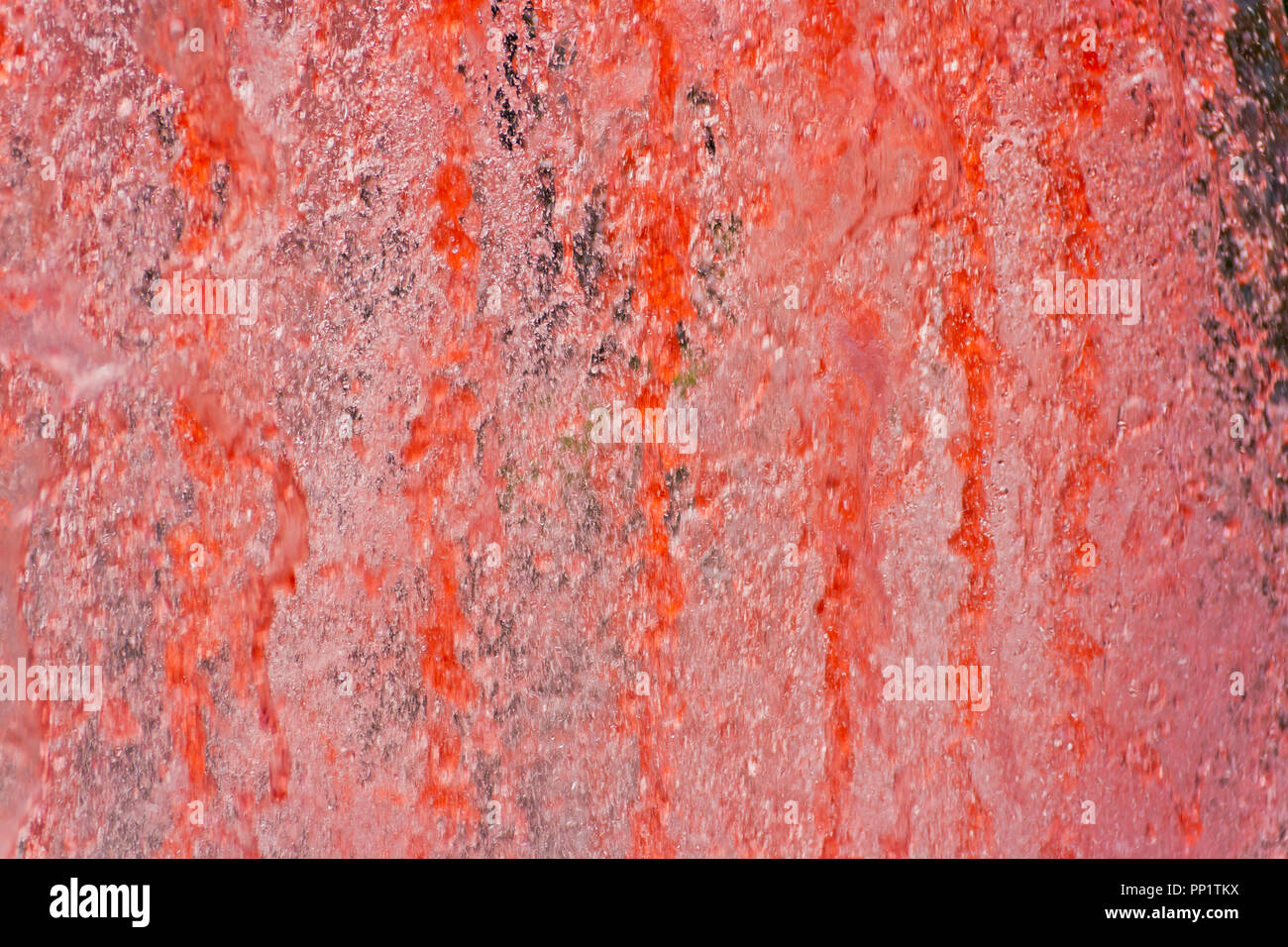 Red dyed fountain hi-res stock photography and images - Alamy