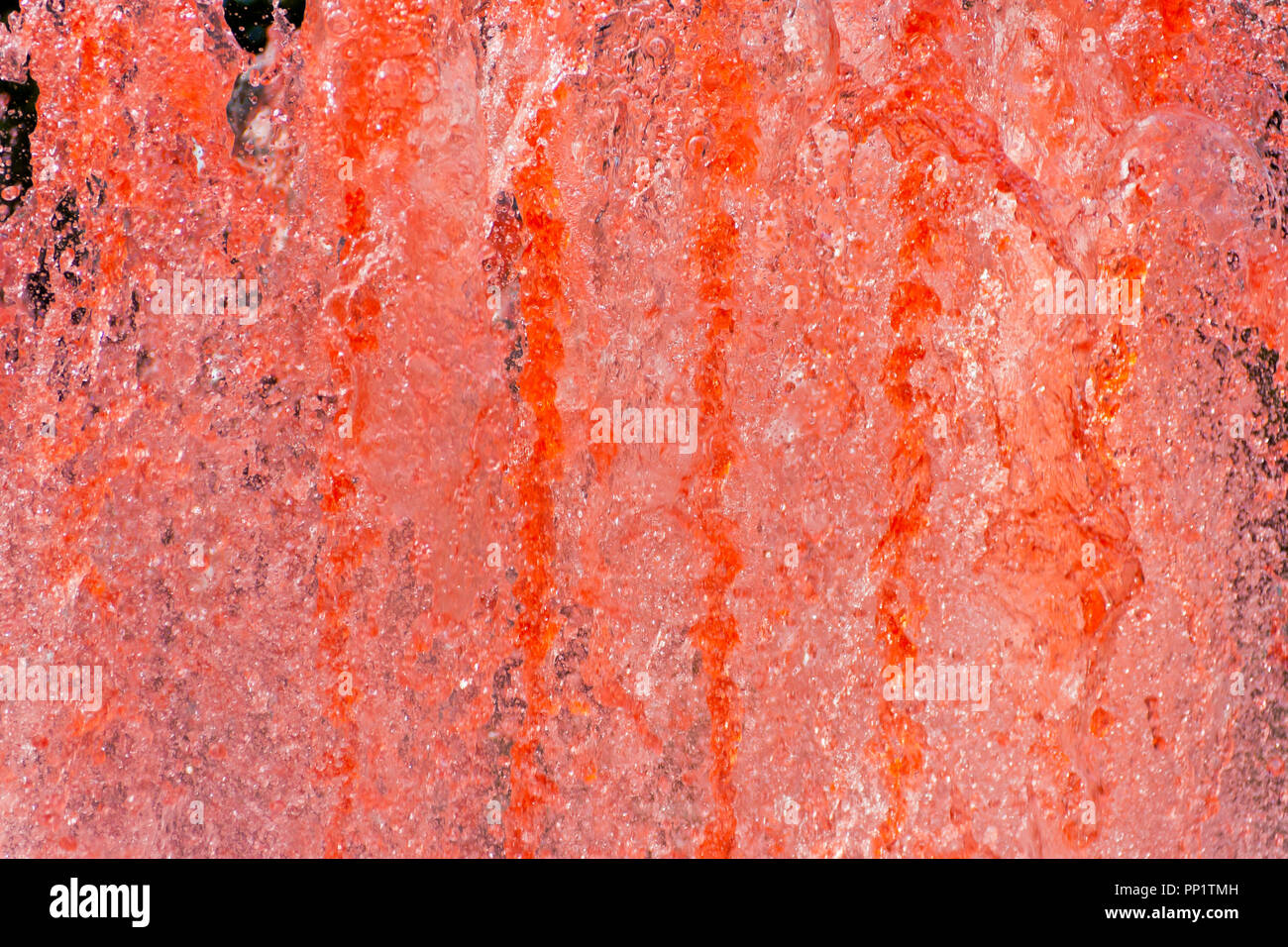 Red fountain action hi-res stock photography and images - Alamy