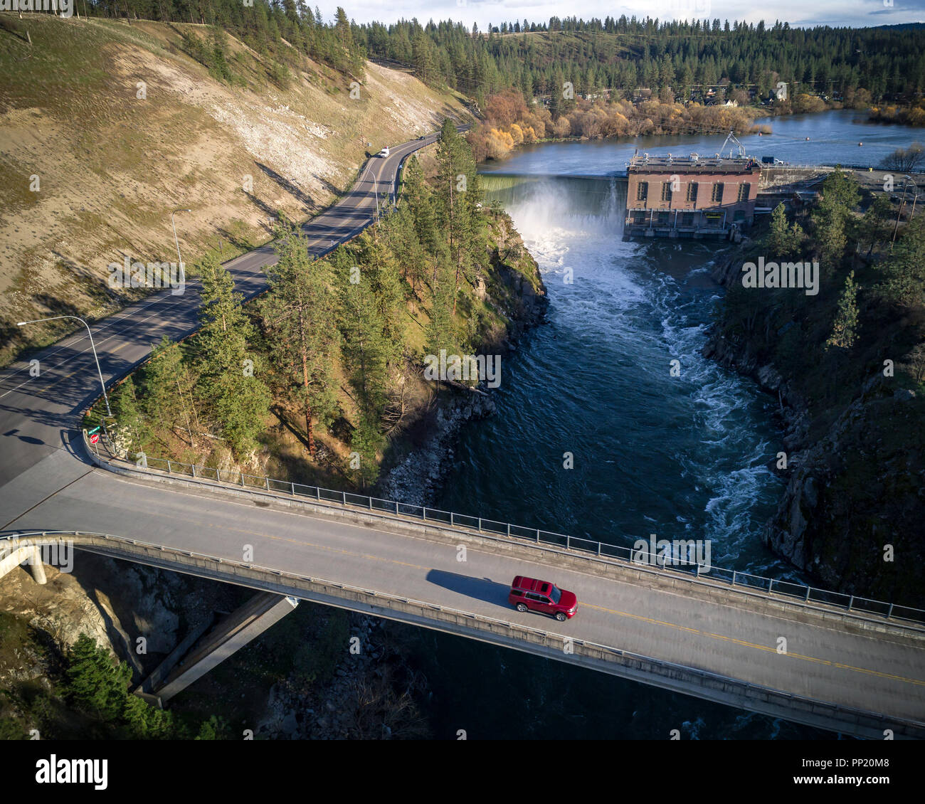 Car birdseye view hi-res stock photography and images - Alamy