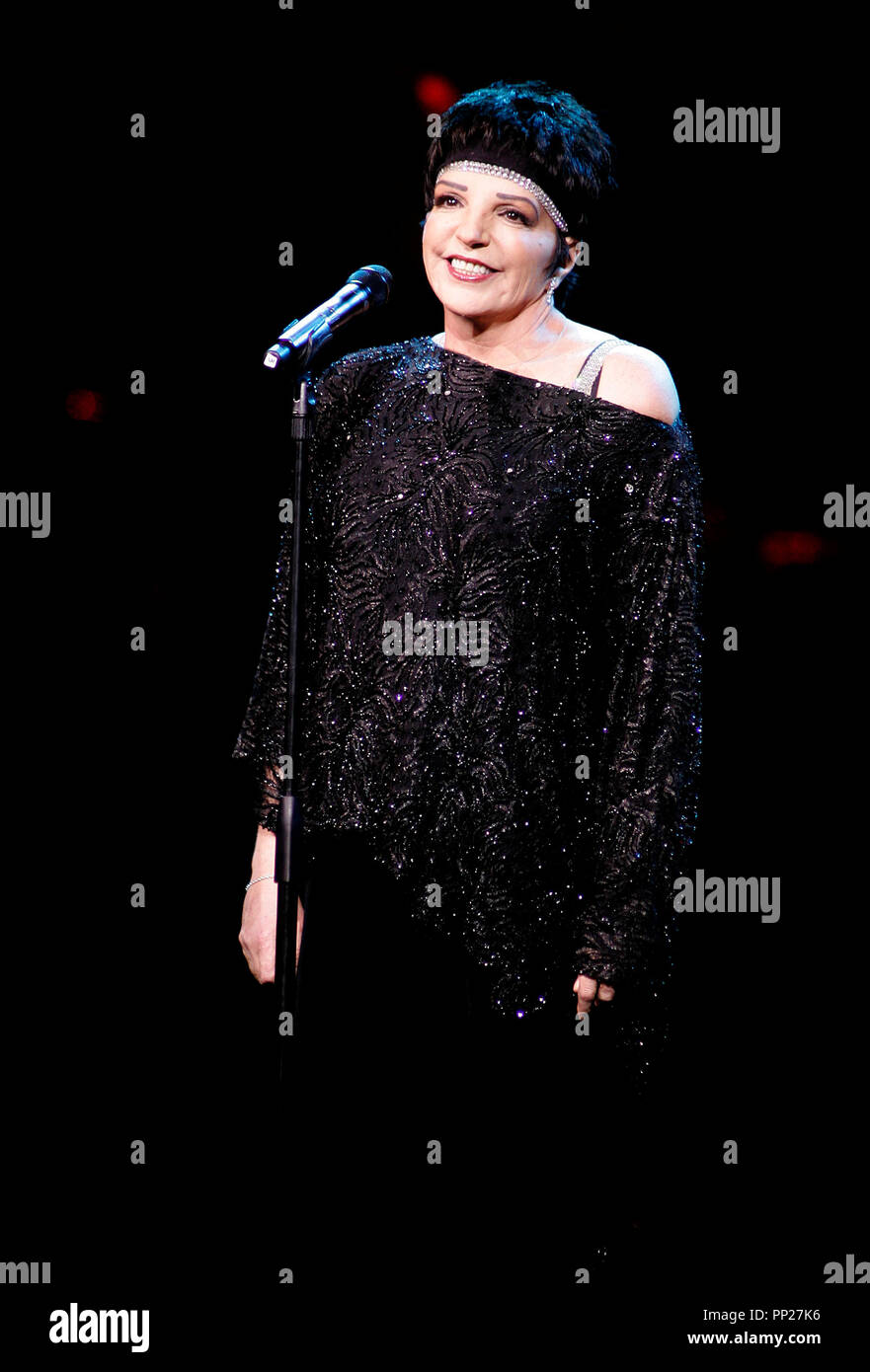Liza Minnelli performs in concert at the Seminole Hard Rock Hotel and ...