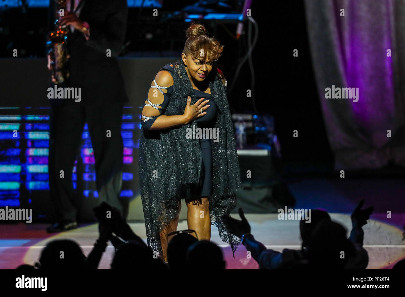 Music Artist ANITA BAKER performs in North Carolina as part of her 2018 ...
