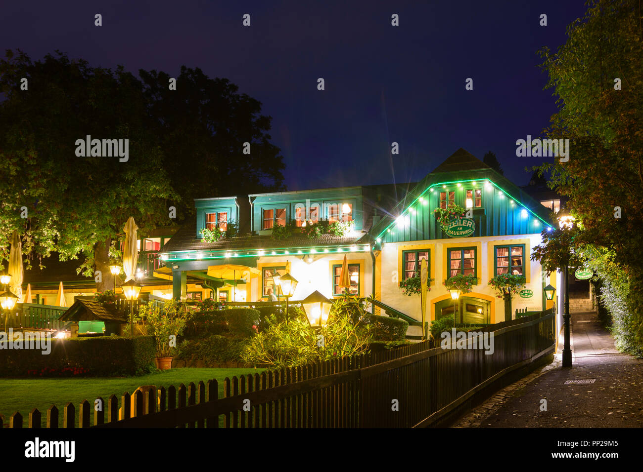 Heuriger wine tavern vienna hi-res stock photography and images - Alamy