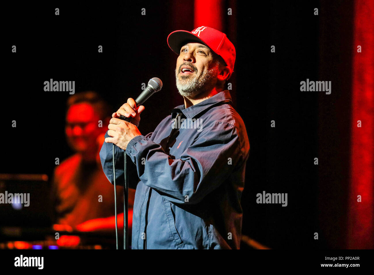 Comedian Jo Koy performs in Durham, North Carolina as part of his 2018 ...