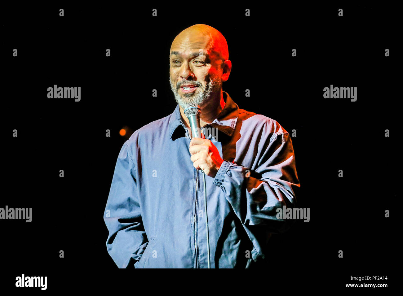 Comedian Jo Koy performs in Durham, North Carolina as part of his 2018 ...