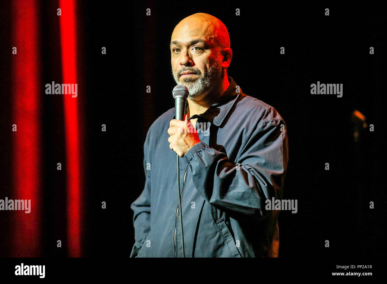 Comedian Jo Koy performs in Durham, North Carolina as part of his 2018 ...