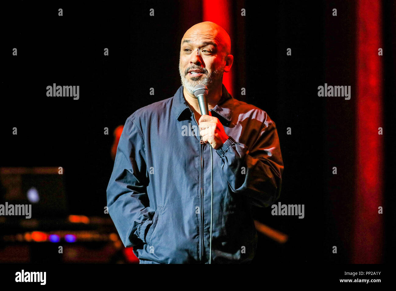 Comedian Jo Koy performs in Durham, North Carolina as part of his 2018 ...