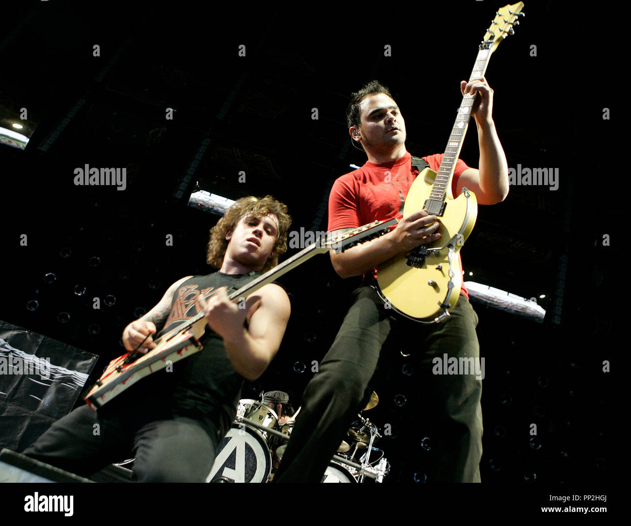 Travis miguel of atreyu hi-res stock photography and images - Alamy