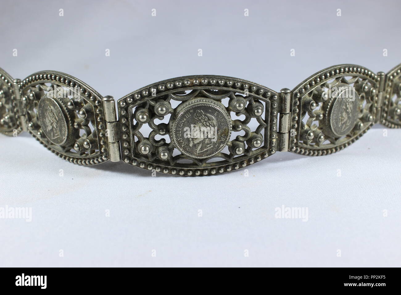 Historical belt copper Stock Photo - Alamy