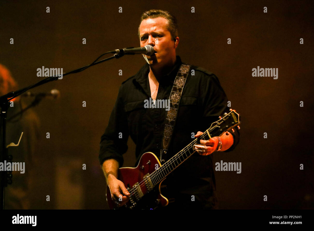 Music Artist JASON ISBELL performs in Durham, North Carolina as part of ...