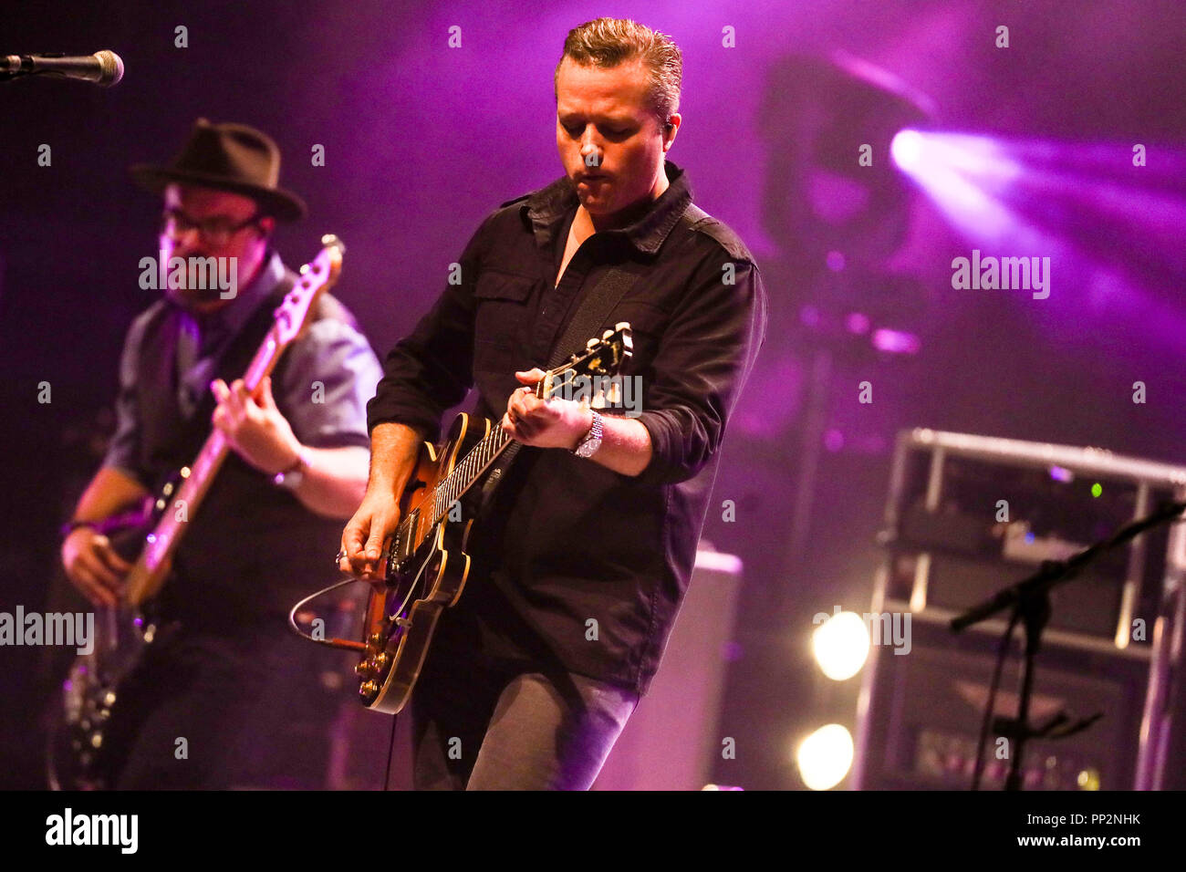 Music Artist JASON ISBELL performs in Durham, North Carolina as part of ...