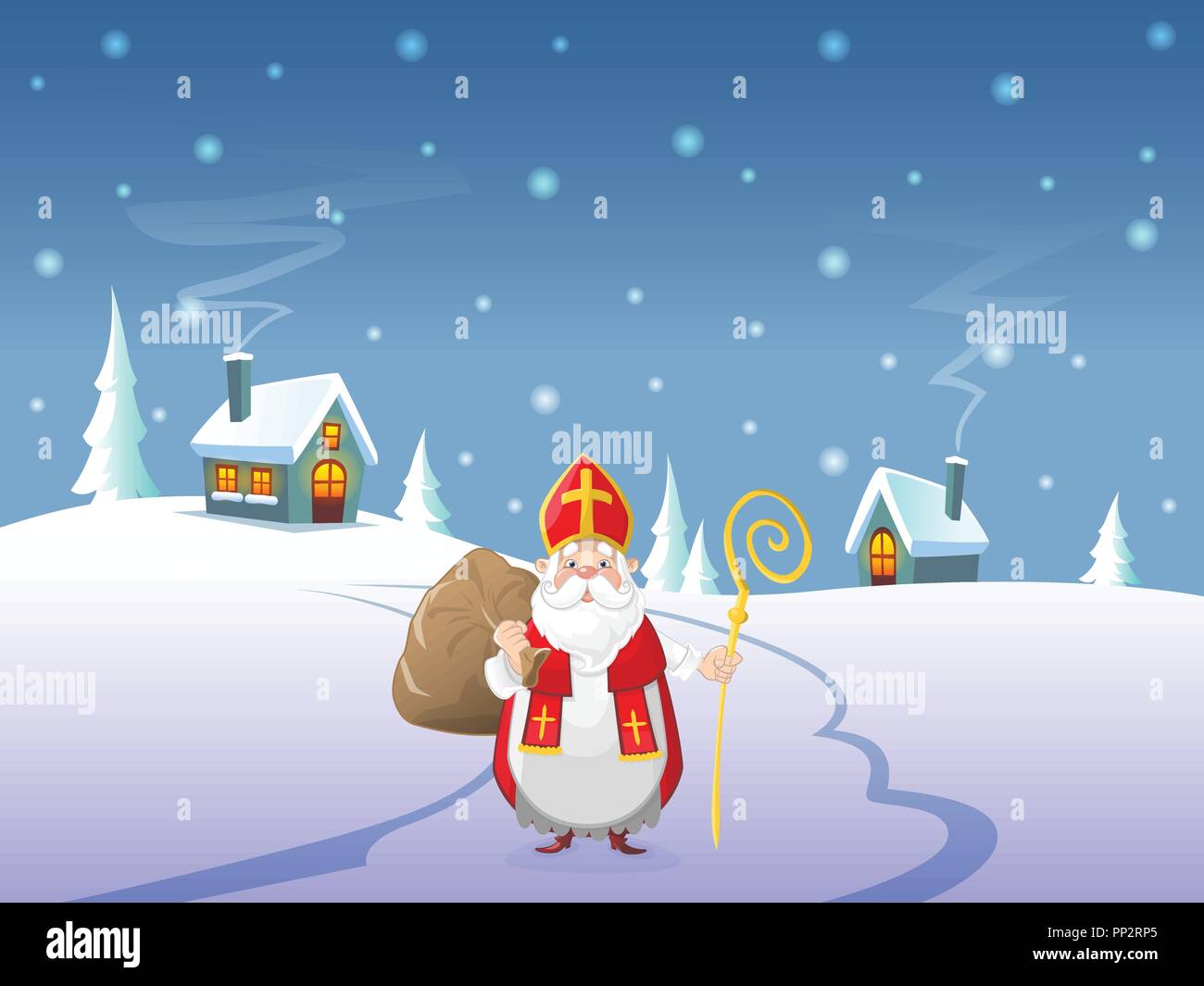 Saint nikolaus Stock Vector Images - Alamy