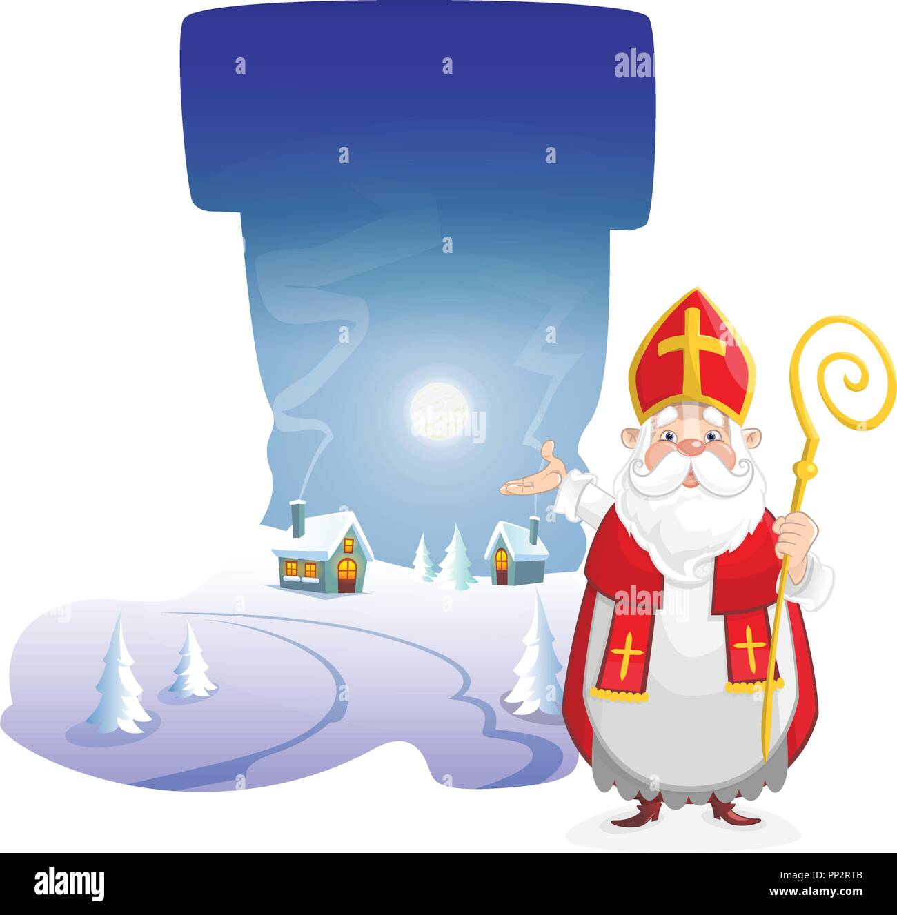 Saint nicholas day boot Stock Vector Images - Alamy