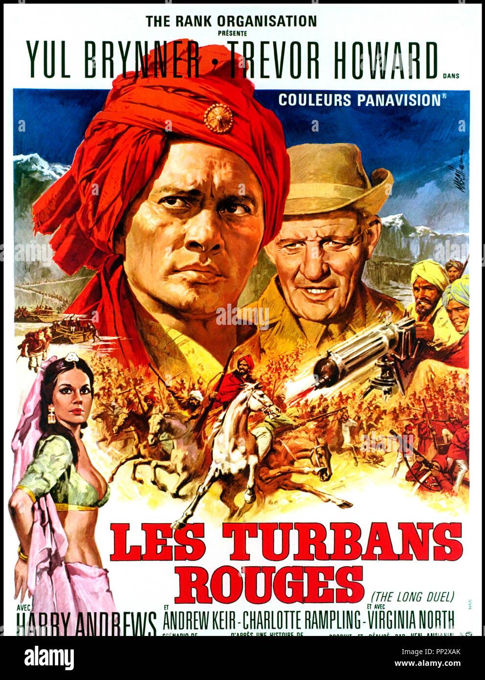 The Long Duel 1967 Yul Brynner Stock Photos & The Long Duel 1967 Yul ...