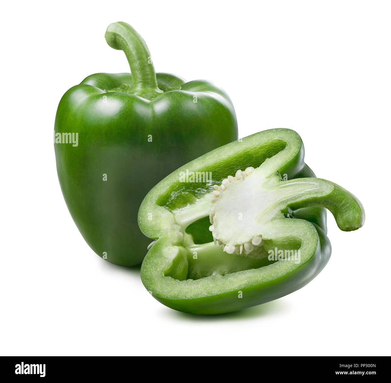 Whole green pepper hi-res stock photography and images - Alamy