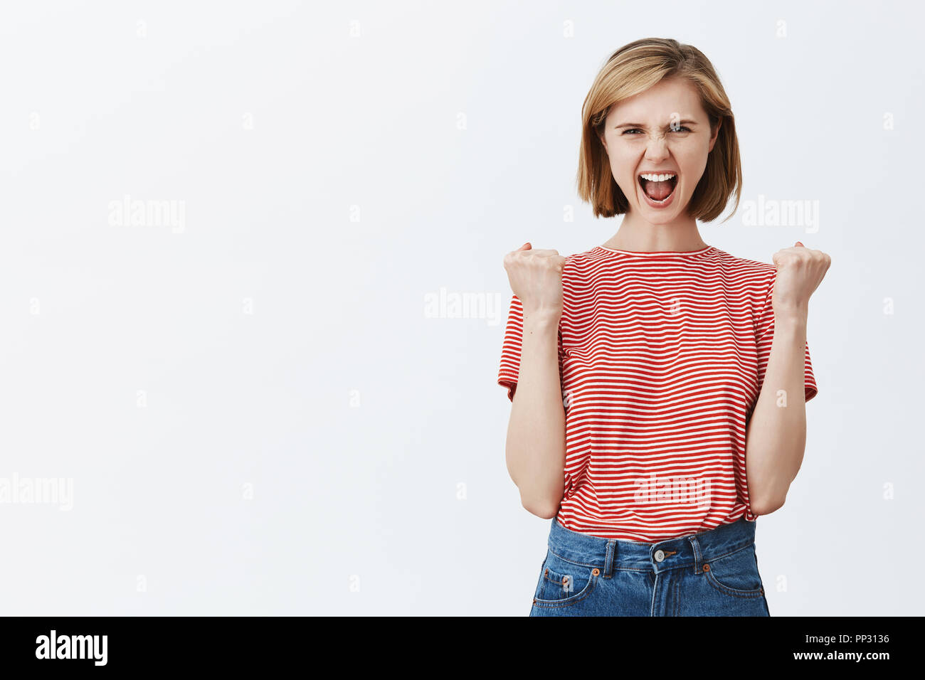 Victory joy hi-res stock photography and images - Alamy