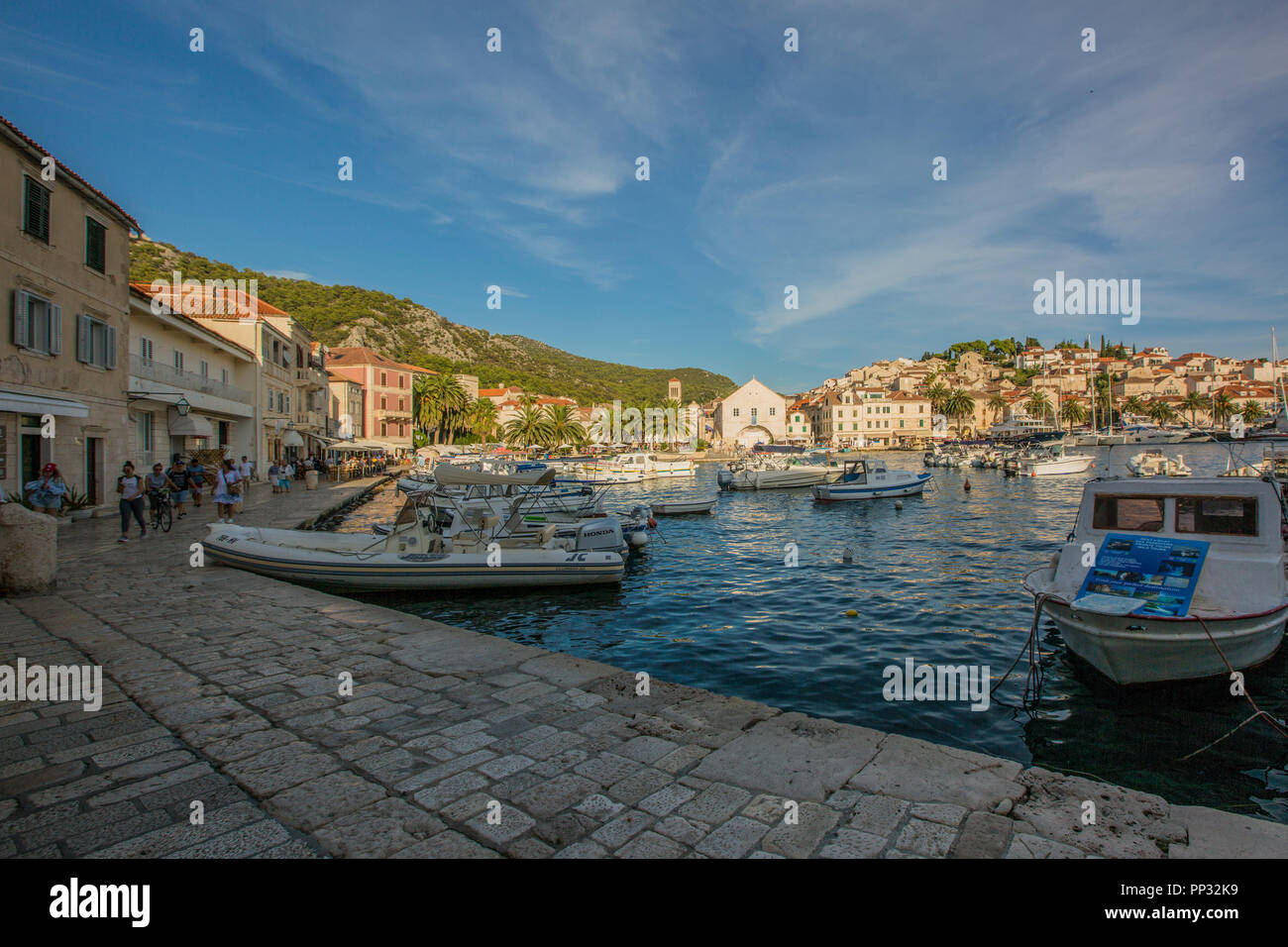 Hvar town on Hvar island, Croatia 2018 Stock Photo - Alamy