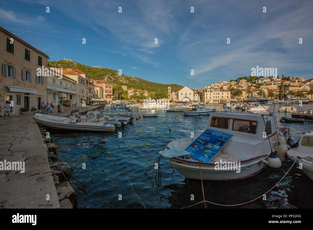 Hvar town on Hvar island, Croatia 2018 Stock Photo - Alamy