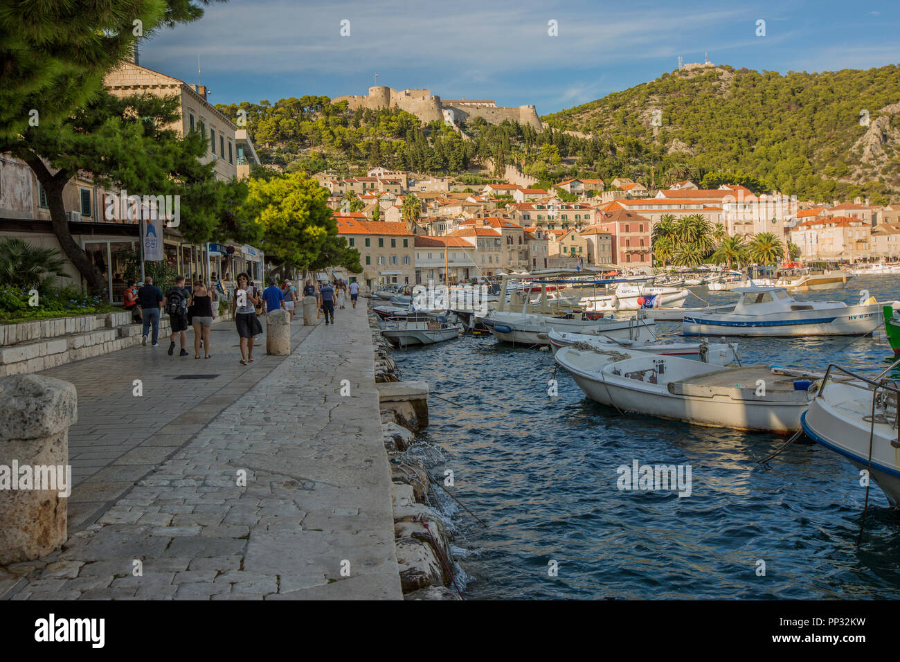 Hvar town on Hvar island, Croatia 2018 Stock Photo - Alamy