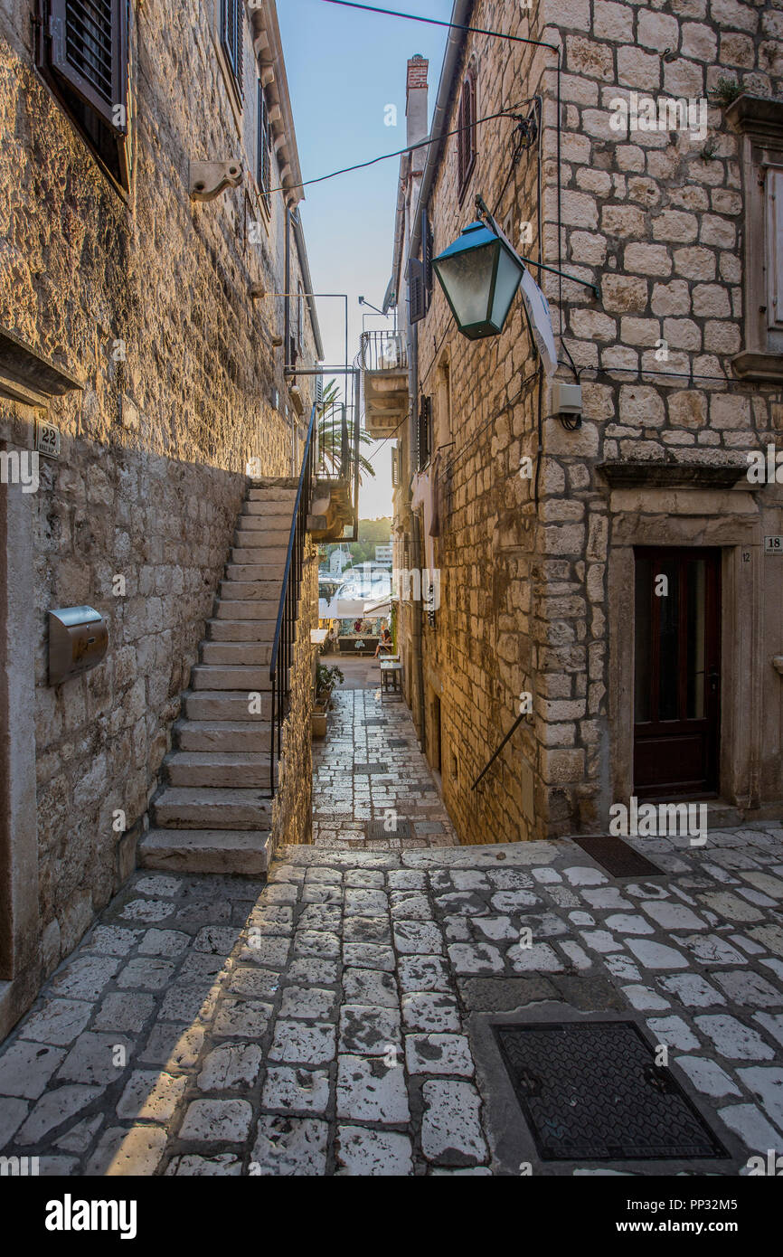 Hvar town on Hvar island, Croatia 2018 Stock Photo - Alamy