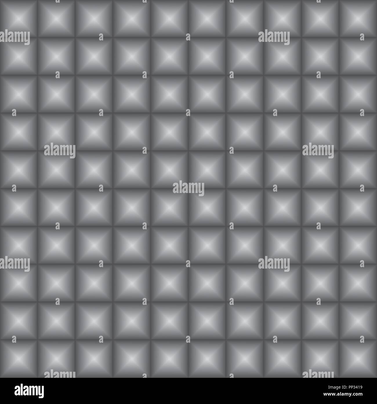Vector illustration of a a seamless texture with squares. Optical ...