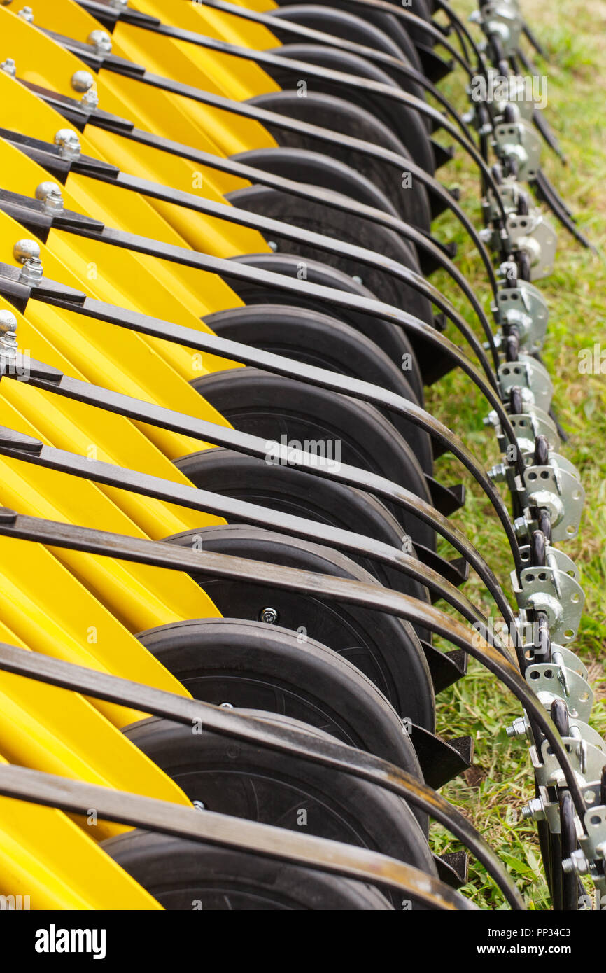 Part and detail of agricultural seeder machine, technology and ...