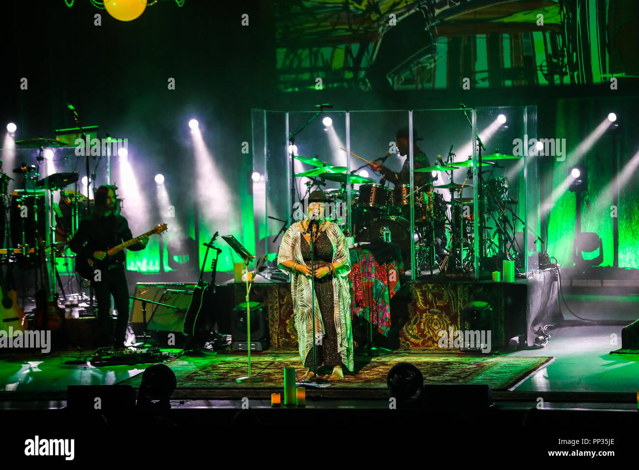 Music Artist JILL SCOTT performs in North Carolina as part of her 2018 ...