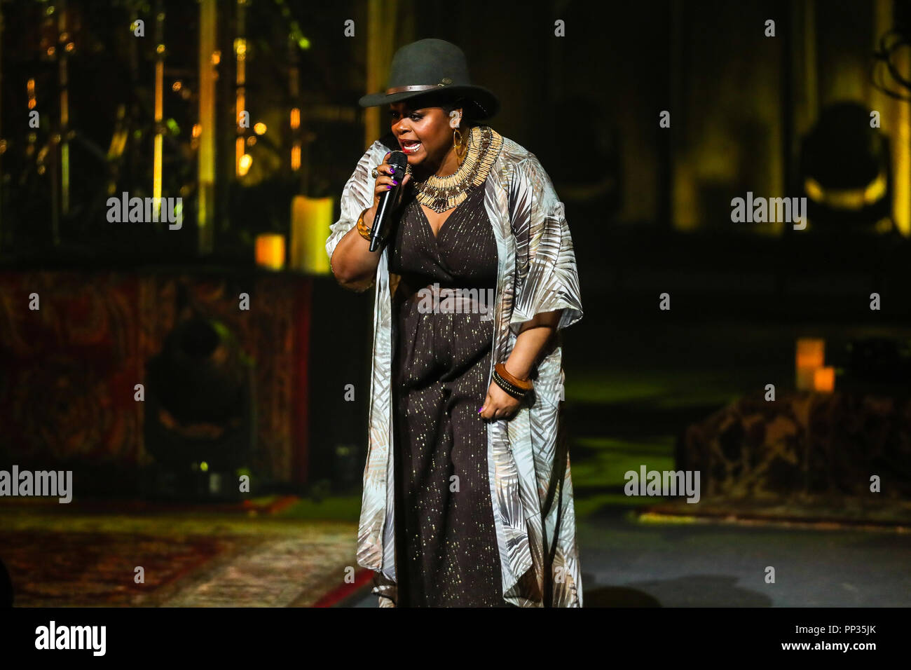 Music Artist JILL SCOTT performs in North Carolina as part of her 2018 ...