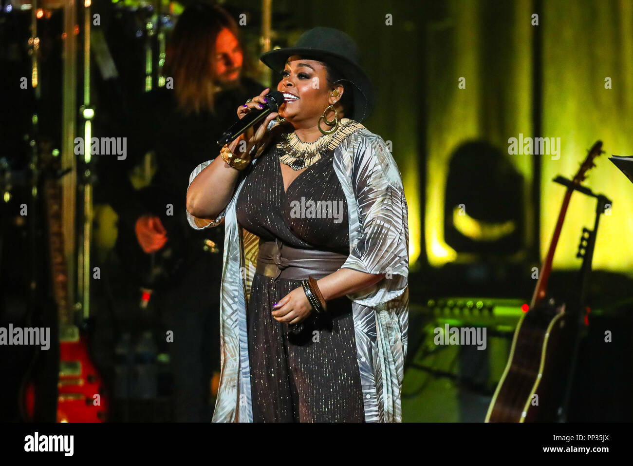 Music Artist JILL SCOTT performs in North Carolina as part of her 2018 ...