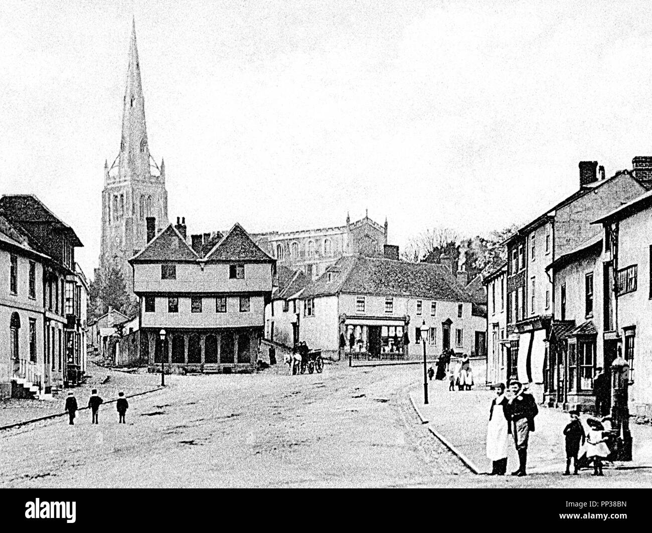 Thaxted town Black and White Stock Photos & Images - Alamy
