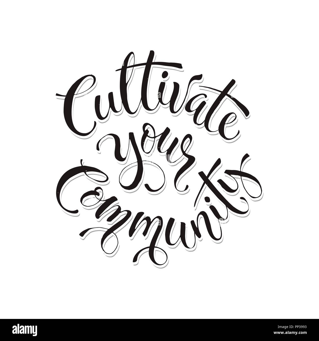 Inspirational Vector Poster Stock Vector Image & Art - Alamy