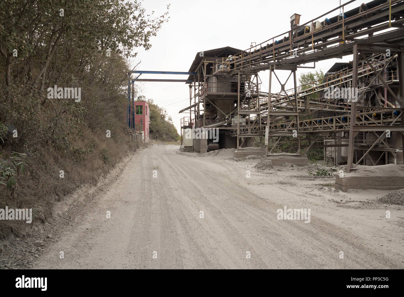 industrial mining factory complex Stock Photo - Alamy