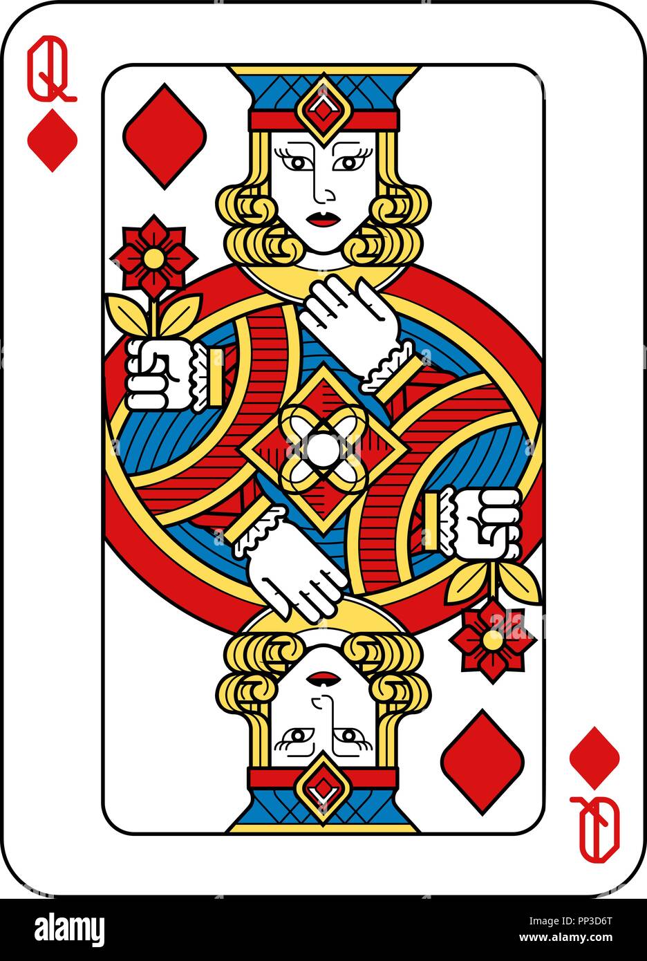 Poker diamonds card hi-res stock photography and images - Alamy