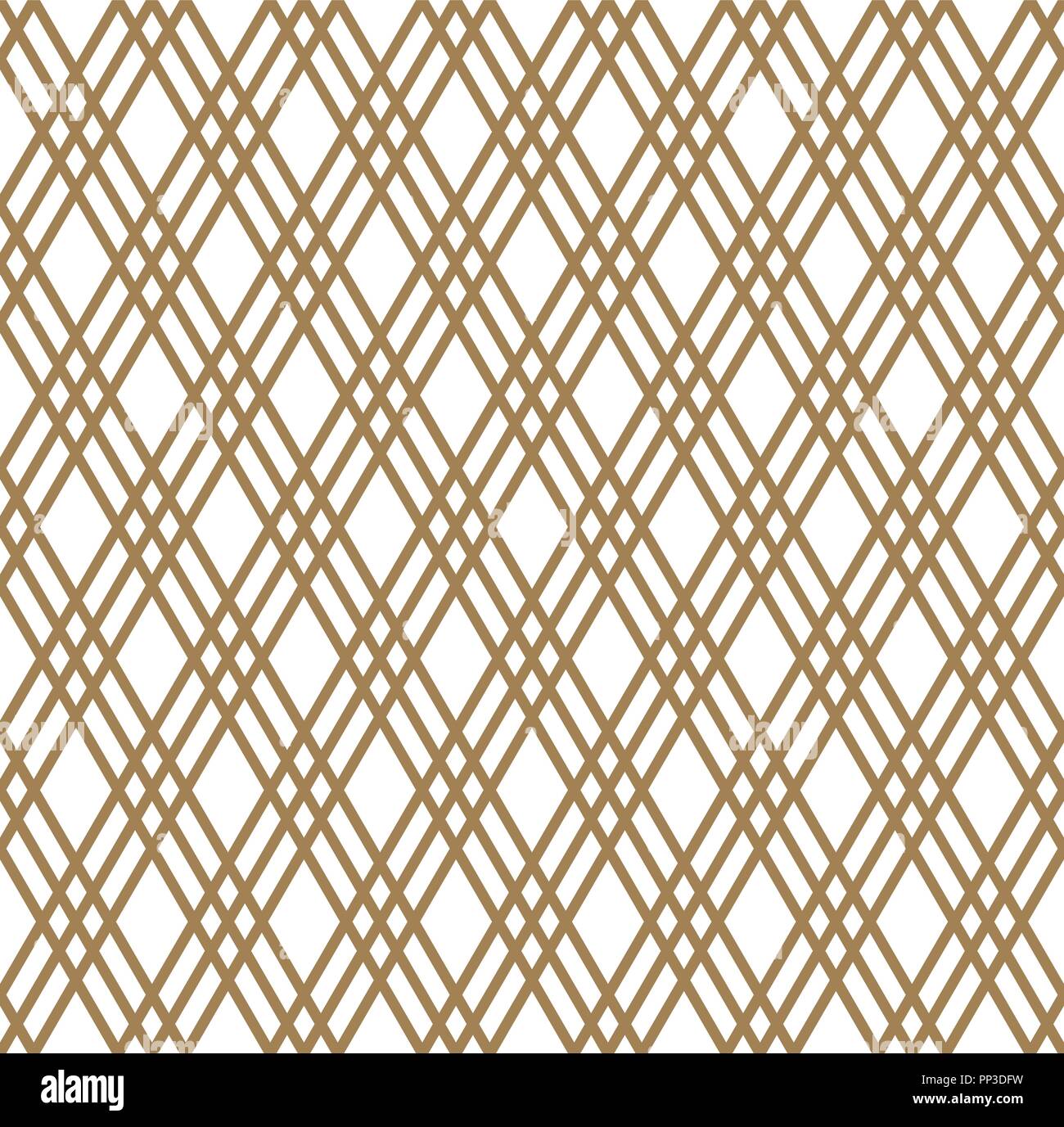 Seamless japanese pattern shoji kumiko in light brown color Stock ...