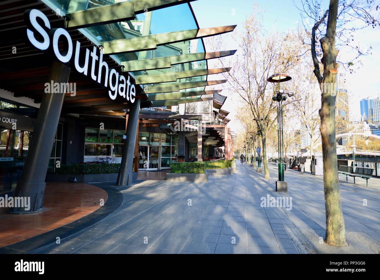 Southgate sign, Melbourne VIC, Australia Stock Photo - Alamy