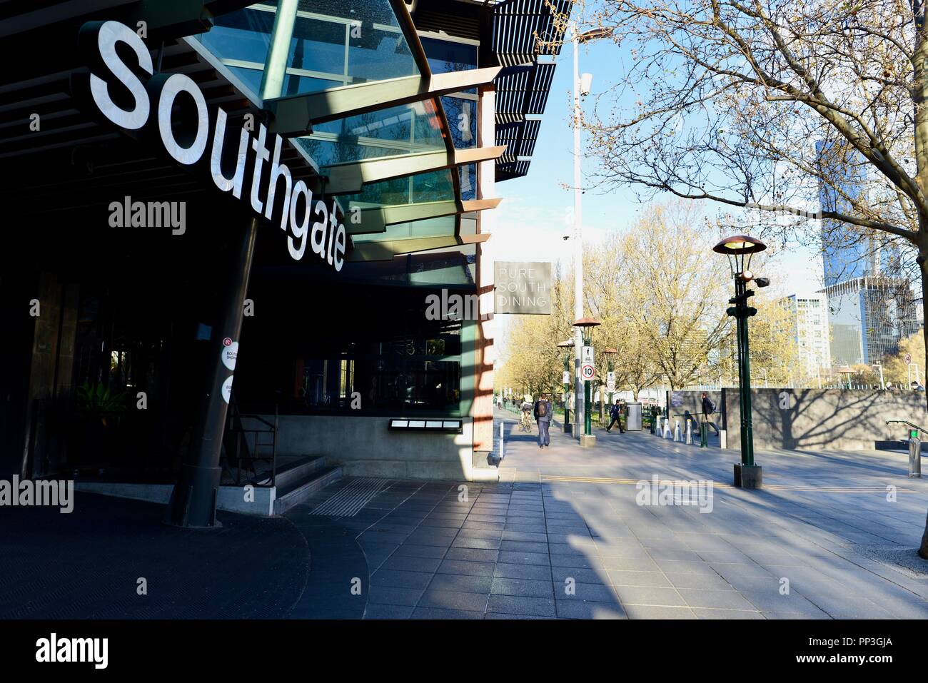 Southgate sign, Melbourne VIC, Australia Stock Photo - Alamy