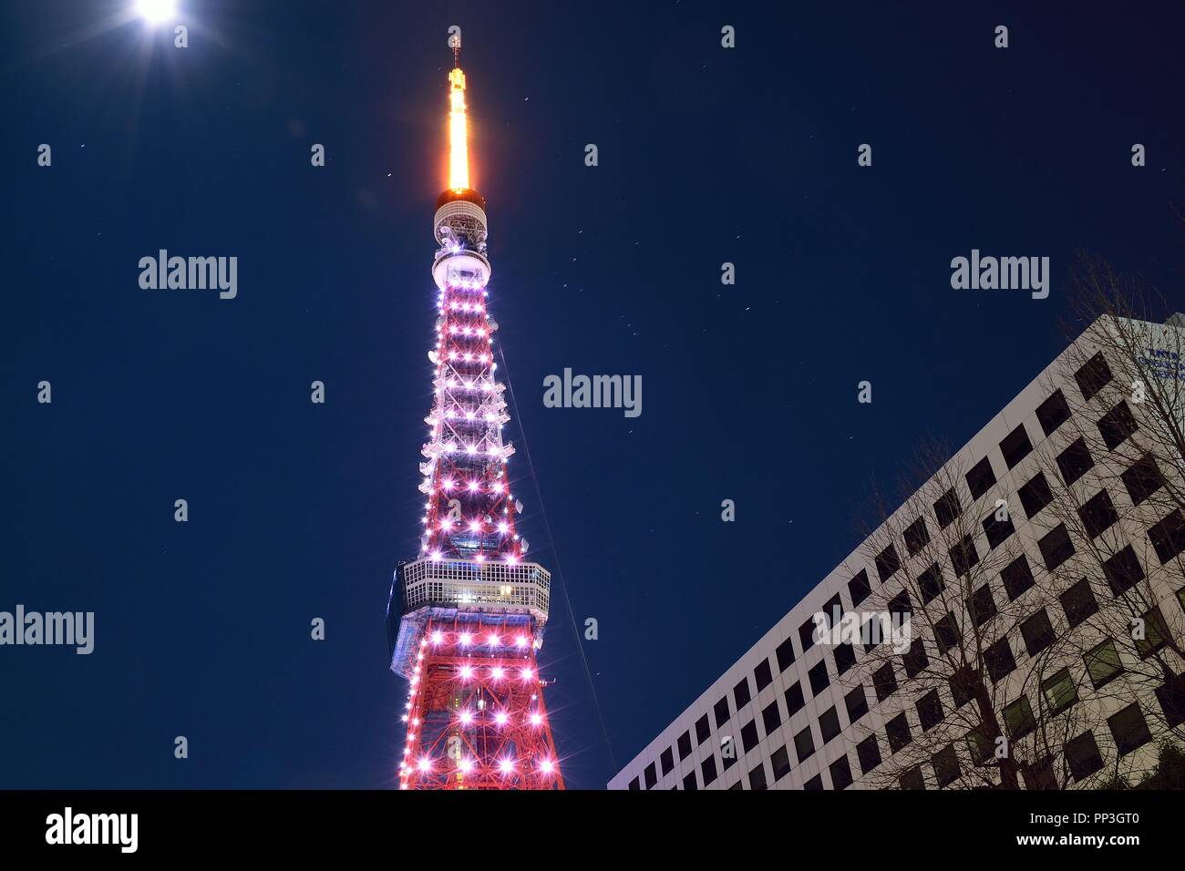 The iconic Tokyo Tower is one of most famous tourist spots in Japan ...