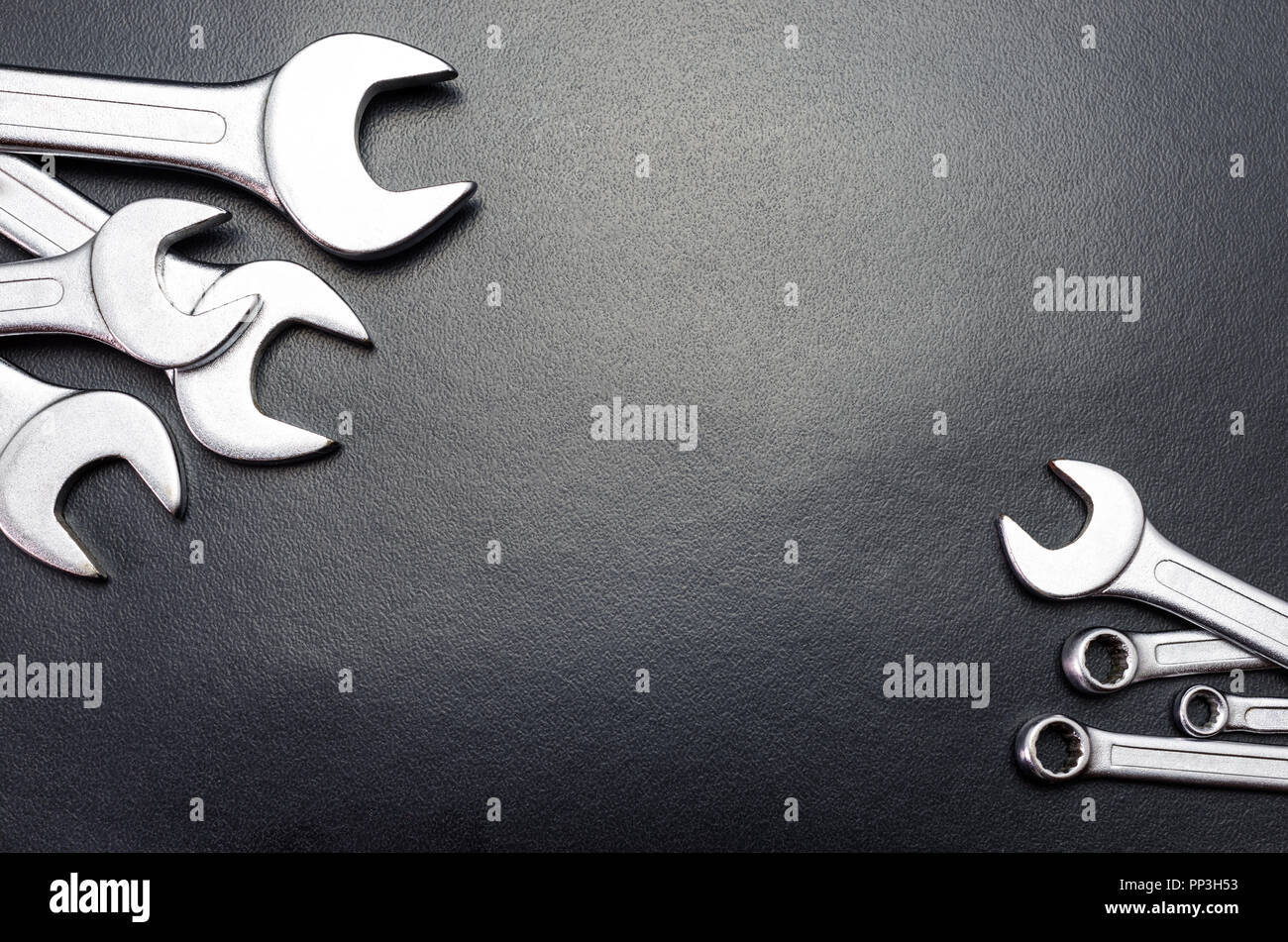 Wrenches backgrounds hi-res stock photography and images - Alamy