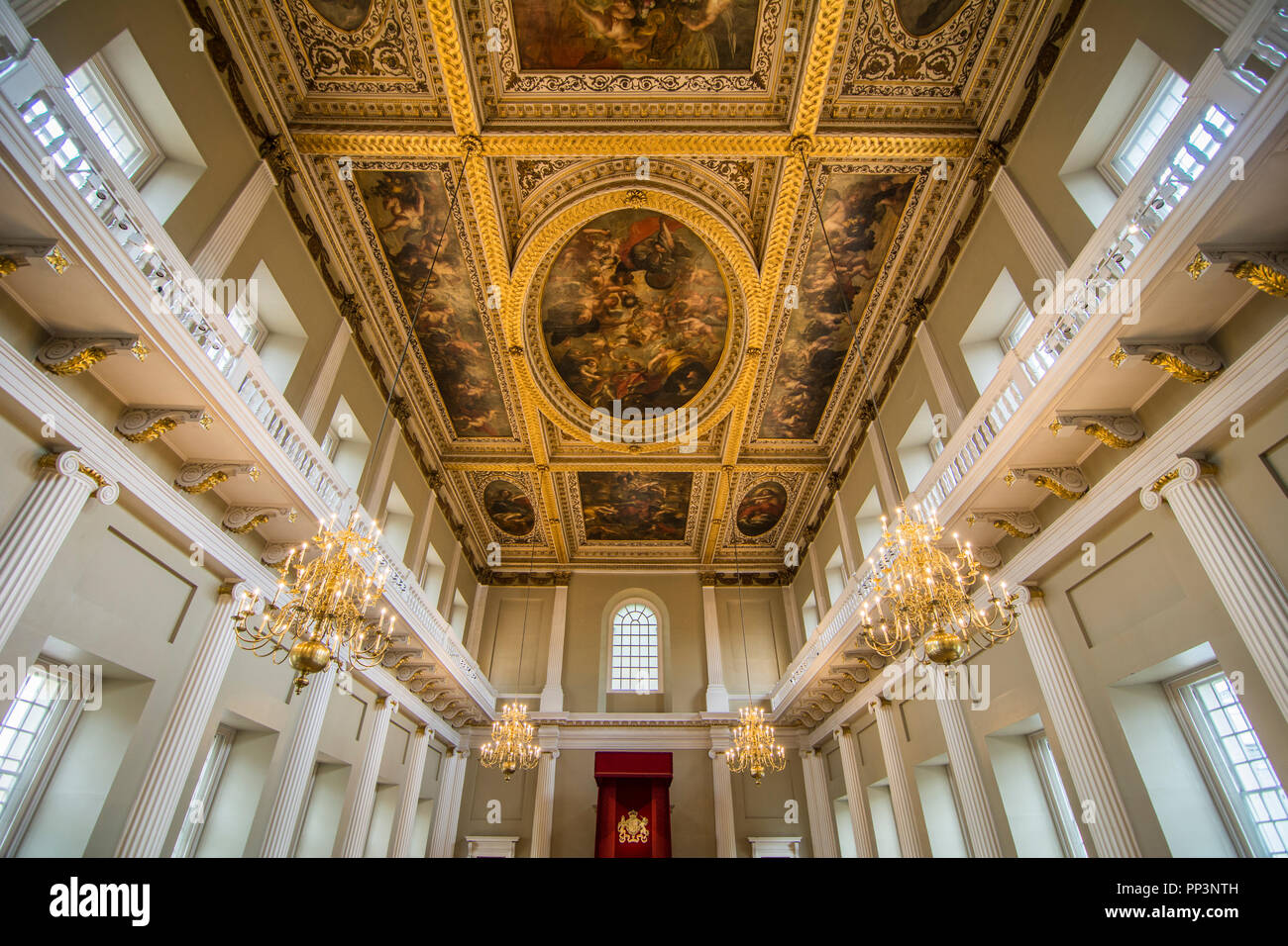 Banqueting house in whitehall interior hi-res stock photography and ...