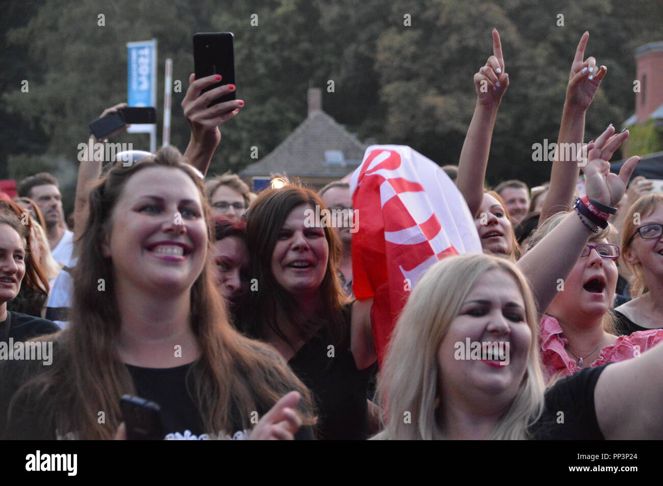 Michael Patrick „Paddy“ Kelly from kelly family during visit in ...