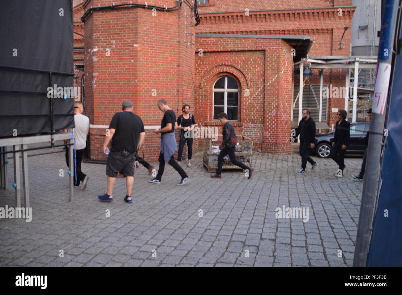Michael Patrick „Paddy“ Kelly from kelly family during visit in ...