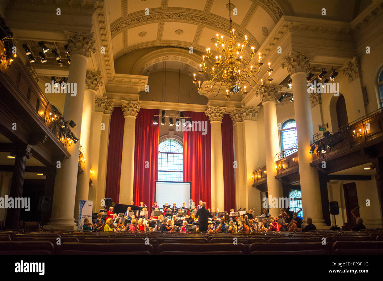 St John's Smith Square interior- London Stock Photo - Alamy